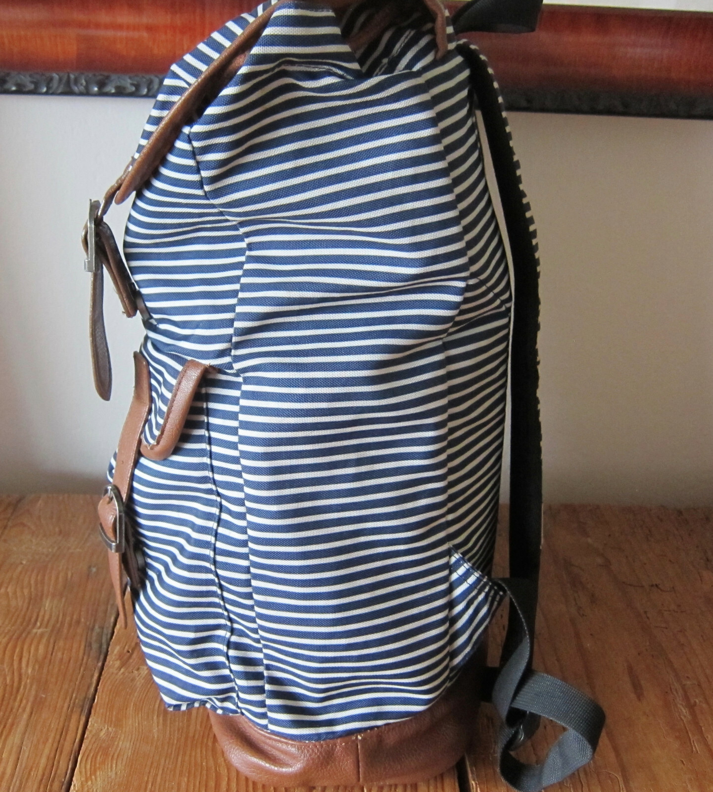 BENRUS Scout Backpack U.S. Military Navy Blue/White S… - Gem