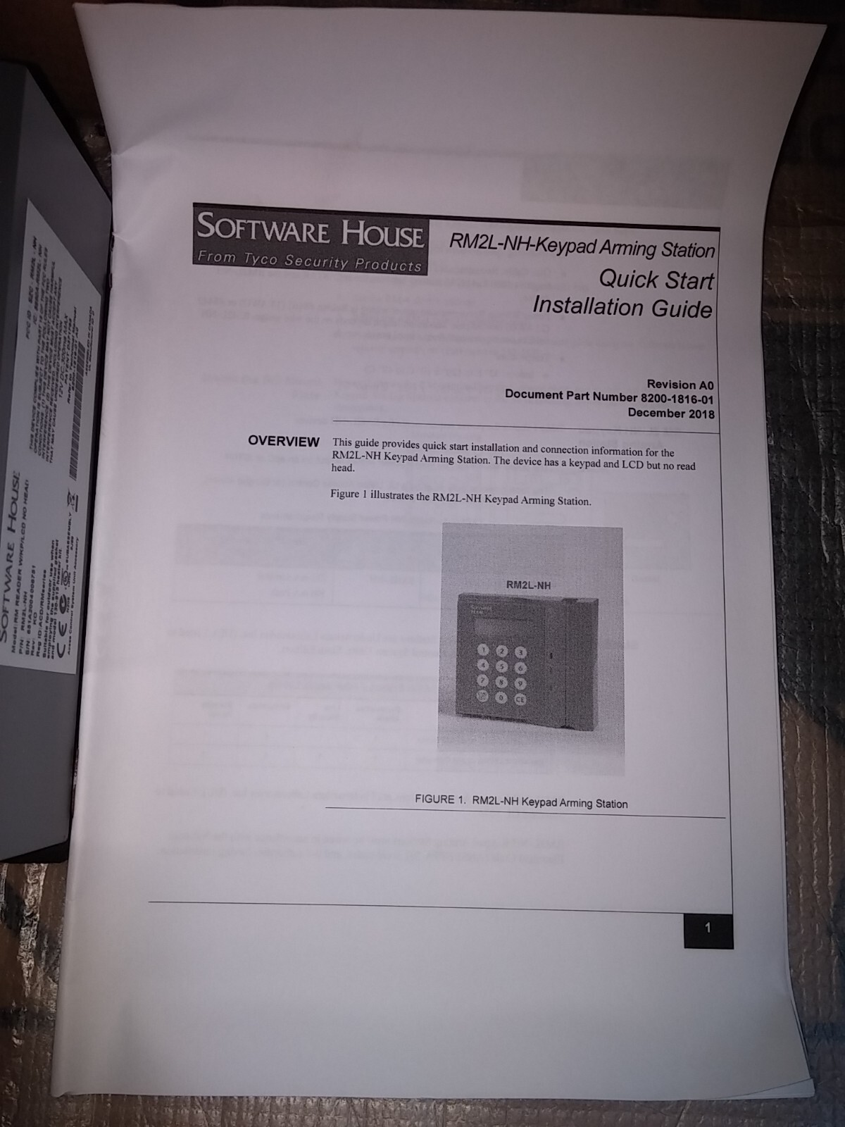 NEW Software house RM2L-NH RM Series Card Reader | eBay