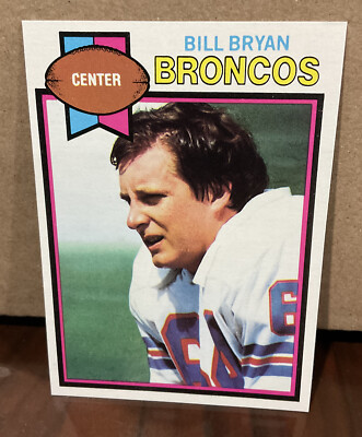BILL BRYAN 1979 TOPPS FOOTBALL #363 - DENVER BRONCOS | eBay