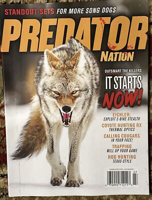 Predator Nation Magazine 2023 It Starts Now | eBay