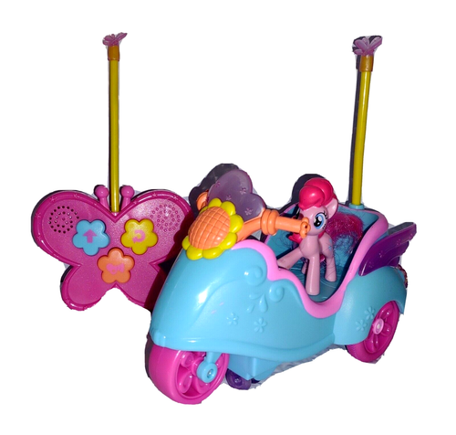 Hasbro My Little Pony Fashion Style Blue RC Remote Scooter Vehicle w ...