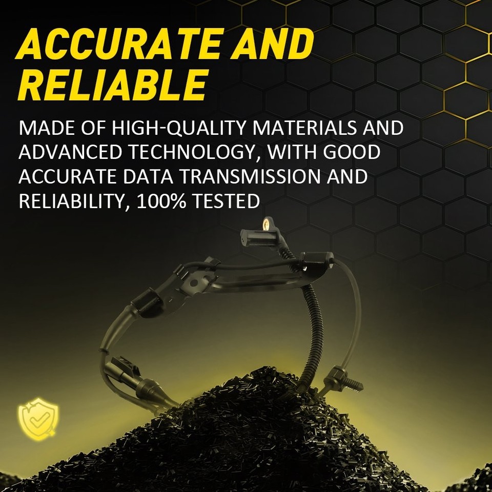 2PCS Front Left+Right ABS Wheel Speed Sensor XLS XLT For 2001-2008 Ford ...