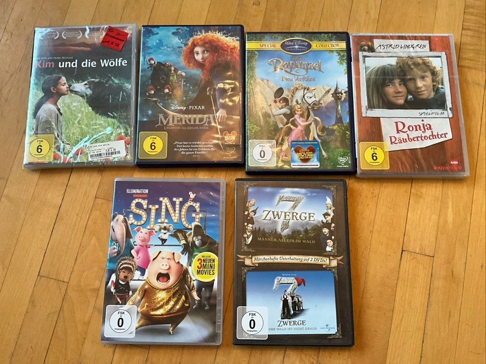 German language PAL DVD movies for kids and family | eBay