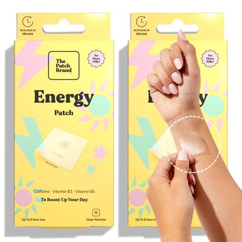 The Patch Brand Energy Patches | Supports Energy with Caffeine and B5 and B3 | 850032408080| eBay