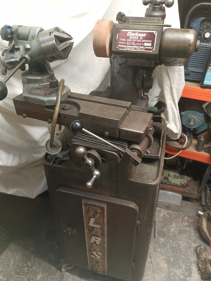 Clarkson Mk2 tool and cutter grinder with standard acces and orig book ...
