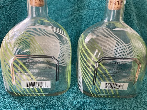 Patron 2018 Limited Edition Silver Tequila bottles and Metal Corks. | eBay
