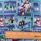 Springs Industries Fabric Winter Spirit #6988 Penguins Polar Bears 1 7/ ...