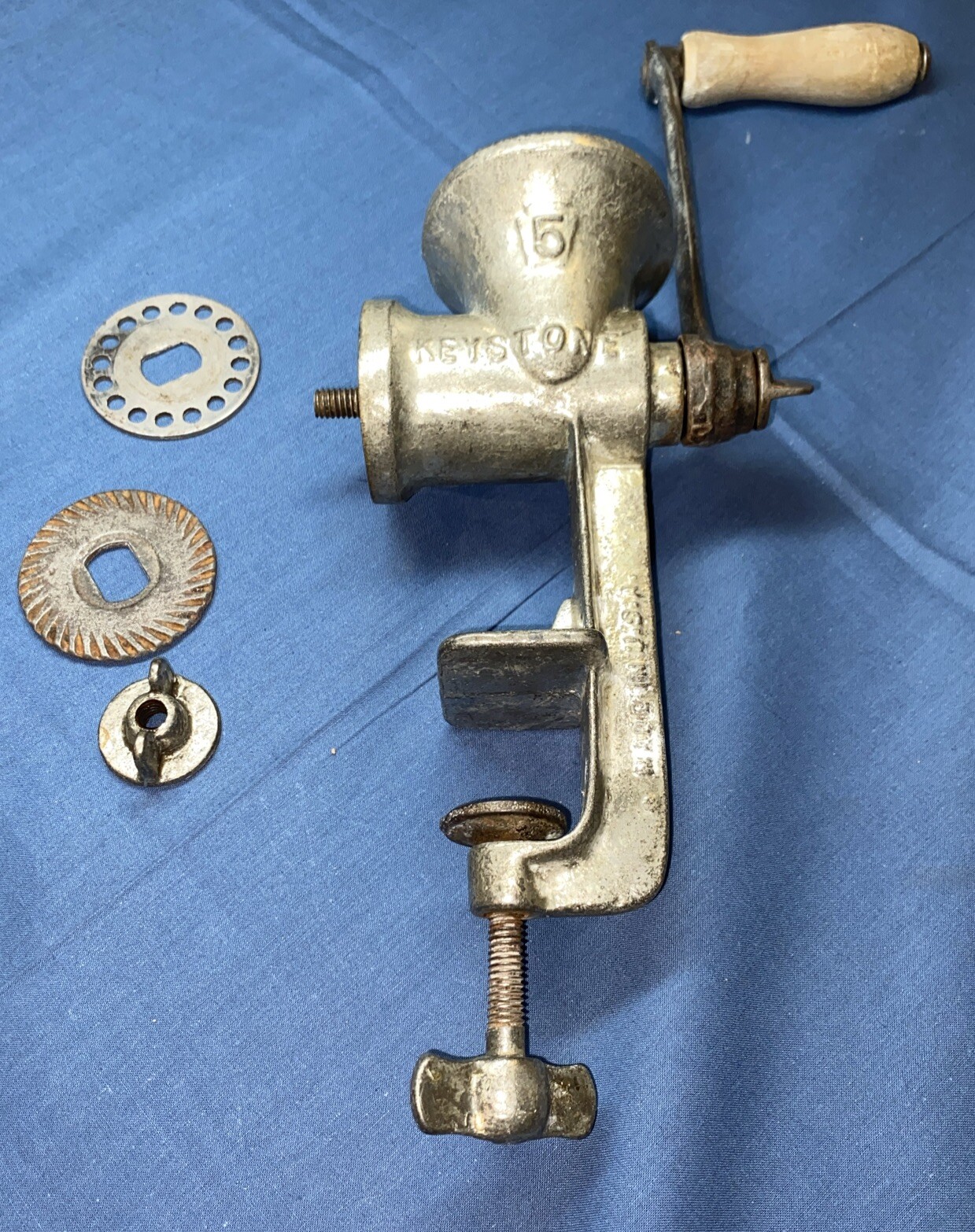 Antique Keystone #5 Meat Grinder Made In U.S.A. Boyertown PA | eBay