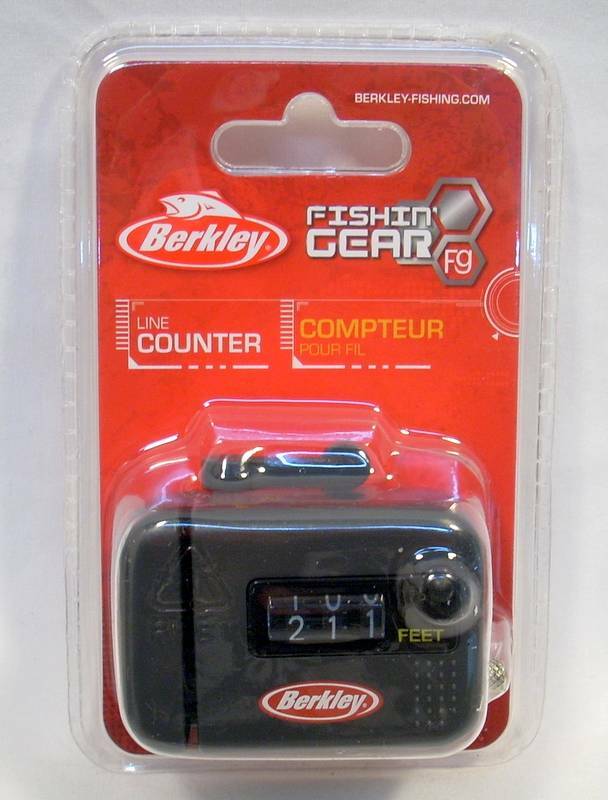 Berkley Clip-On Trolling Fishing Line Counter Adjustable Pressure One ...