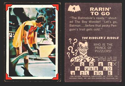 Batman Riddler Back Vintage Trading Card You Pick Singles #1-#38 Topps ...