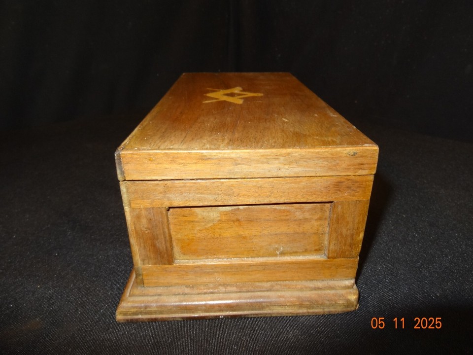 Masonic Wood Gavel Hammer Past Master Judge Gavel Inlay Wood Box ...