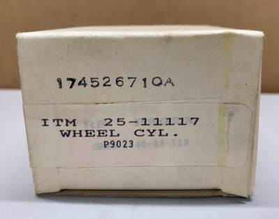 ITM Brake Wheel Cylinder -#25-11117/ P9023- Fits Mazda 626 / RX-4 | eBay