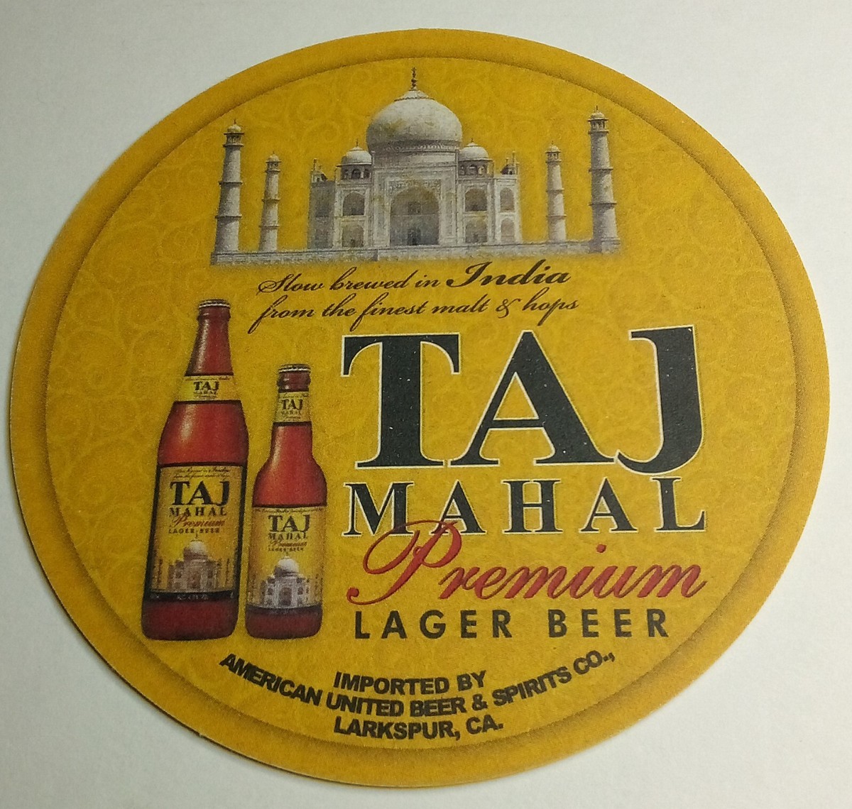 Taj Mahal Beer Label LOWRY BAY 27 Dec 1896 A Scandinavian Picnic