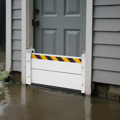 Baffle Flood Protection Barrier Reusable Flood Barrier Flood Protection ...