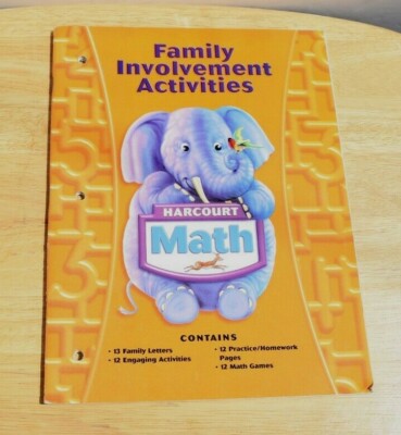 Family Involvement Activities Grade K(Harcourt School Publishers Math ...