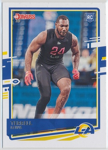 Terrell Lewis - Los Angeles Rams - 2020 Panini Donruss Football - RC ...
