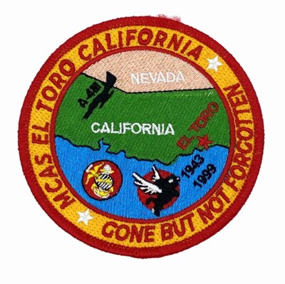 MCAS El Toro Retirement Patch – Sew On, 3.5" | eBay