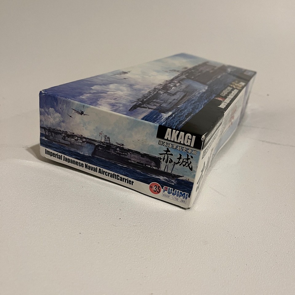 Fujimi 1/700 Imperial Japanese Naval Aircraft Carrier AKAGI Kit #431017 ...