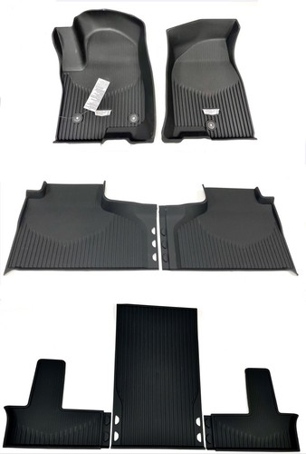 2021-2025 Cadillac Escalade Front 2nd 3rd Row Premium Floor Liners ...