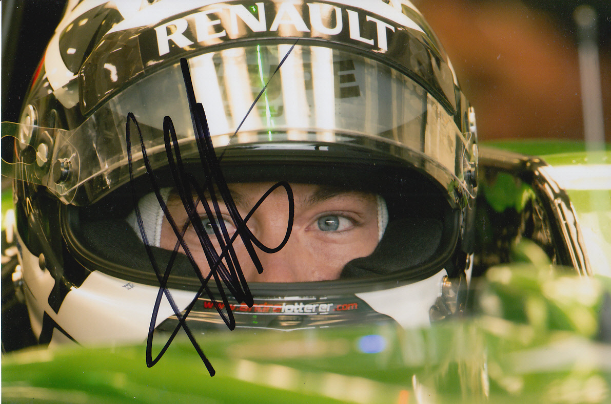 ANDRE LOTTERER CATERHAM F1 HAND SIGNED 6X4 PHOTO 13. | eBay