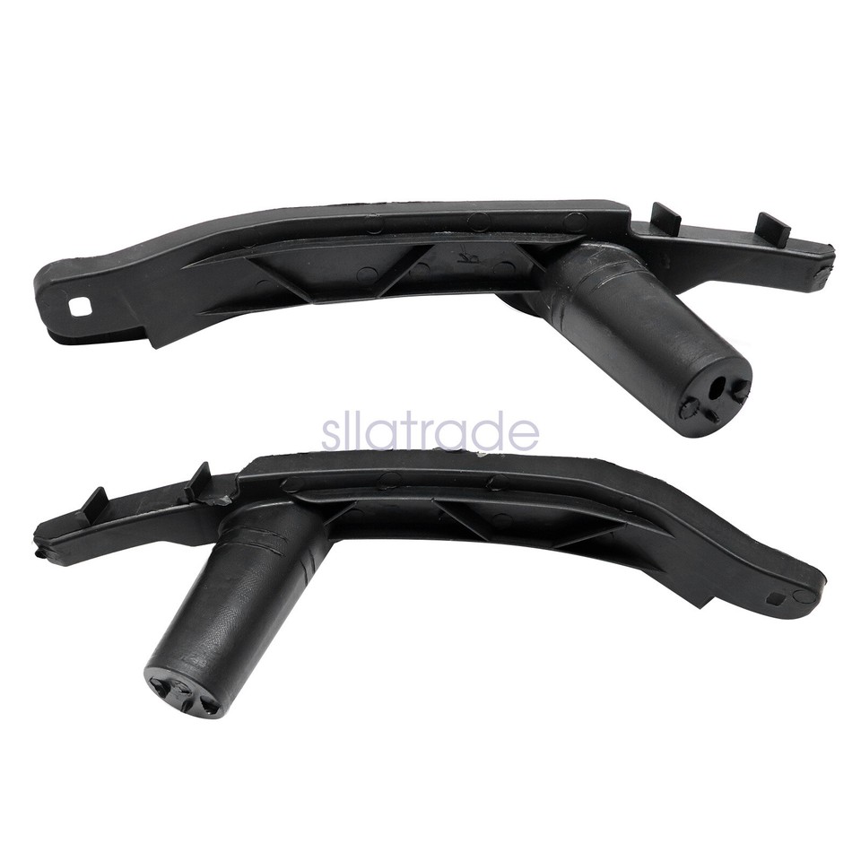Black Left + Right Side Front Bumper Bracket Fits For Volkswagen Jetta ...
