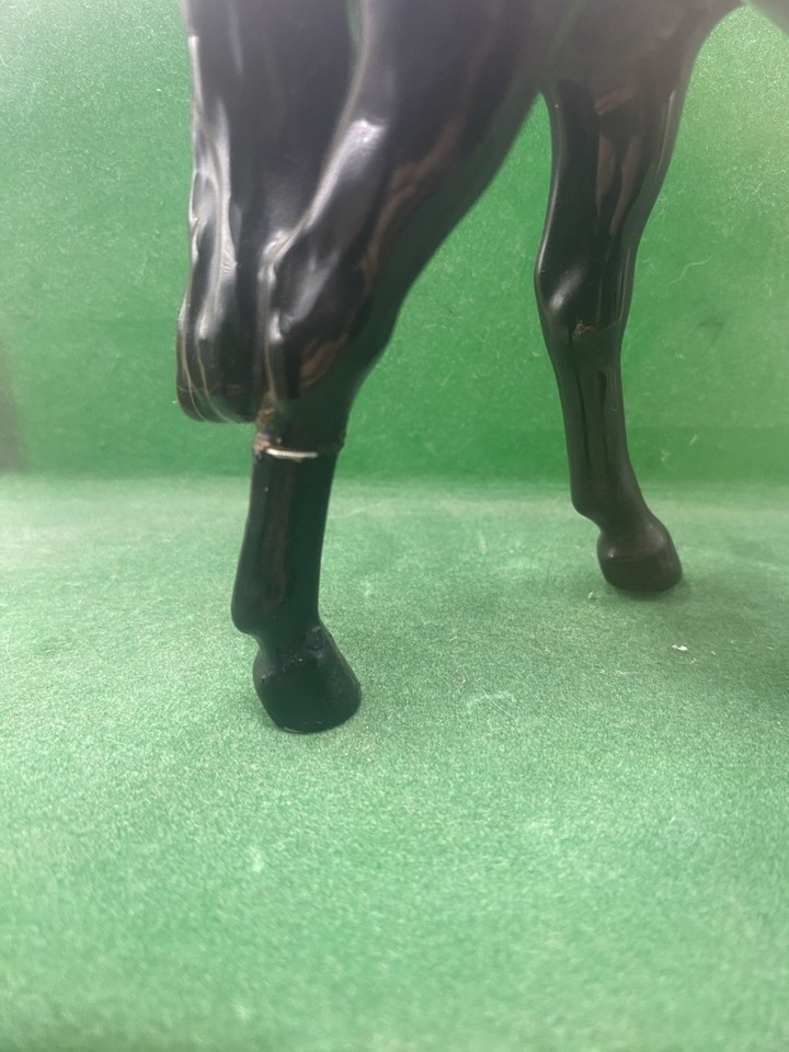 Beswick Canadian Mountie Model No 1375 Black Horse Gloss. | eBay UK