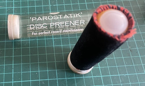 Watts Vintage ‘ Parostatik ’ Disc Preener Vinyl Record LP Cleaner | eBay UK