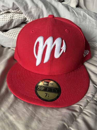 New Era 59FIFTY Fitted Hat 7 1/4 Diablos Rojos Mexico LMB Red Cap ...