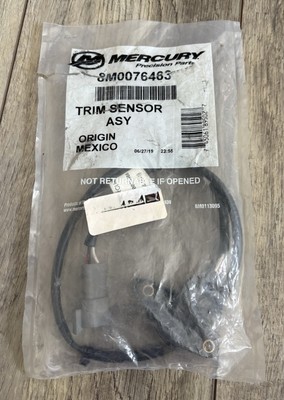 NOS Mercury/Quicksilver OEM# 8M0076463 Trim Sensor Assembly (836, 70B ...