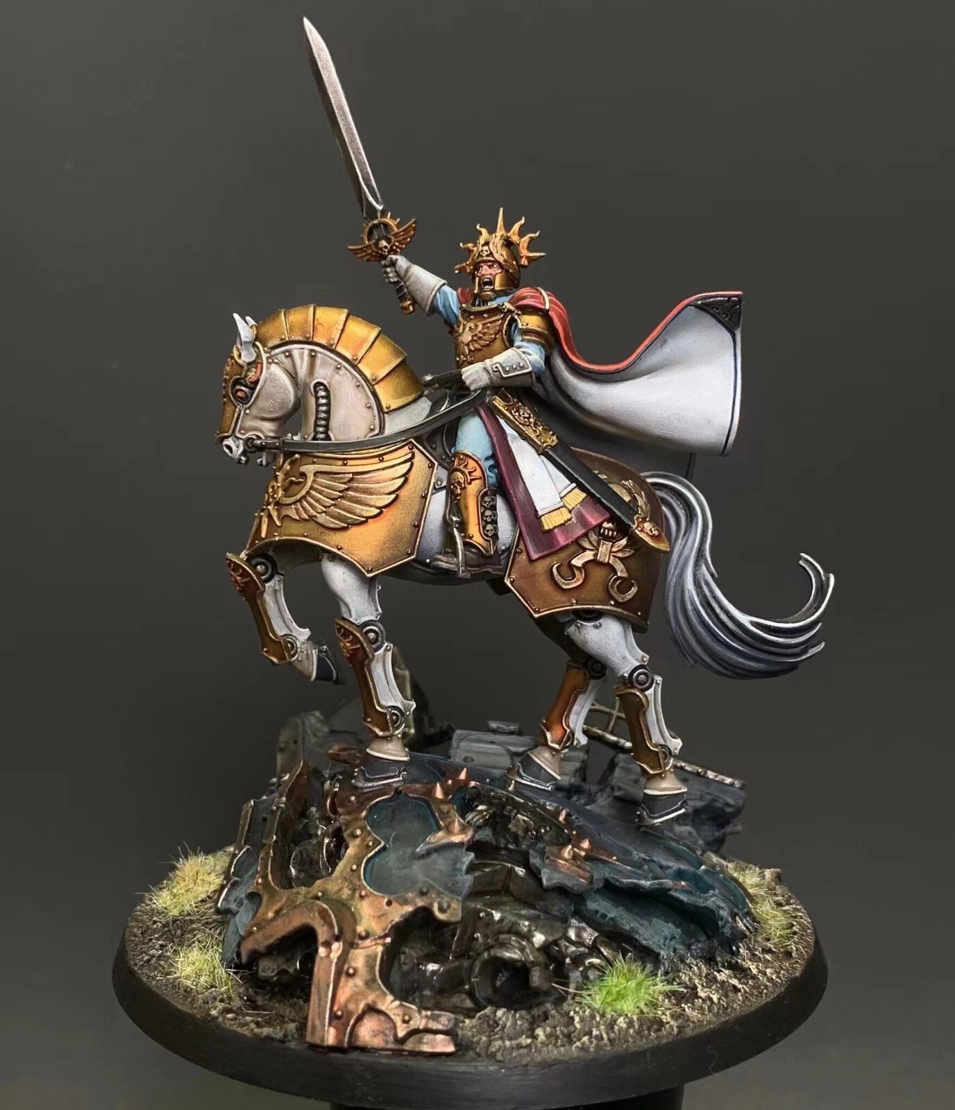 Lord Solar Leontus Astra Militarum GW Warhammer 40K Presale Painted ...