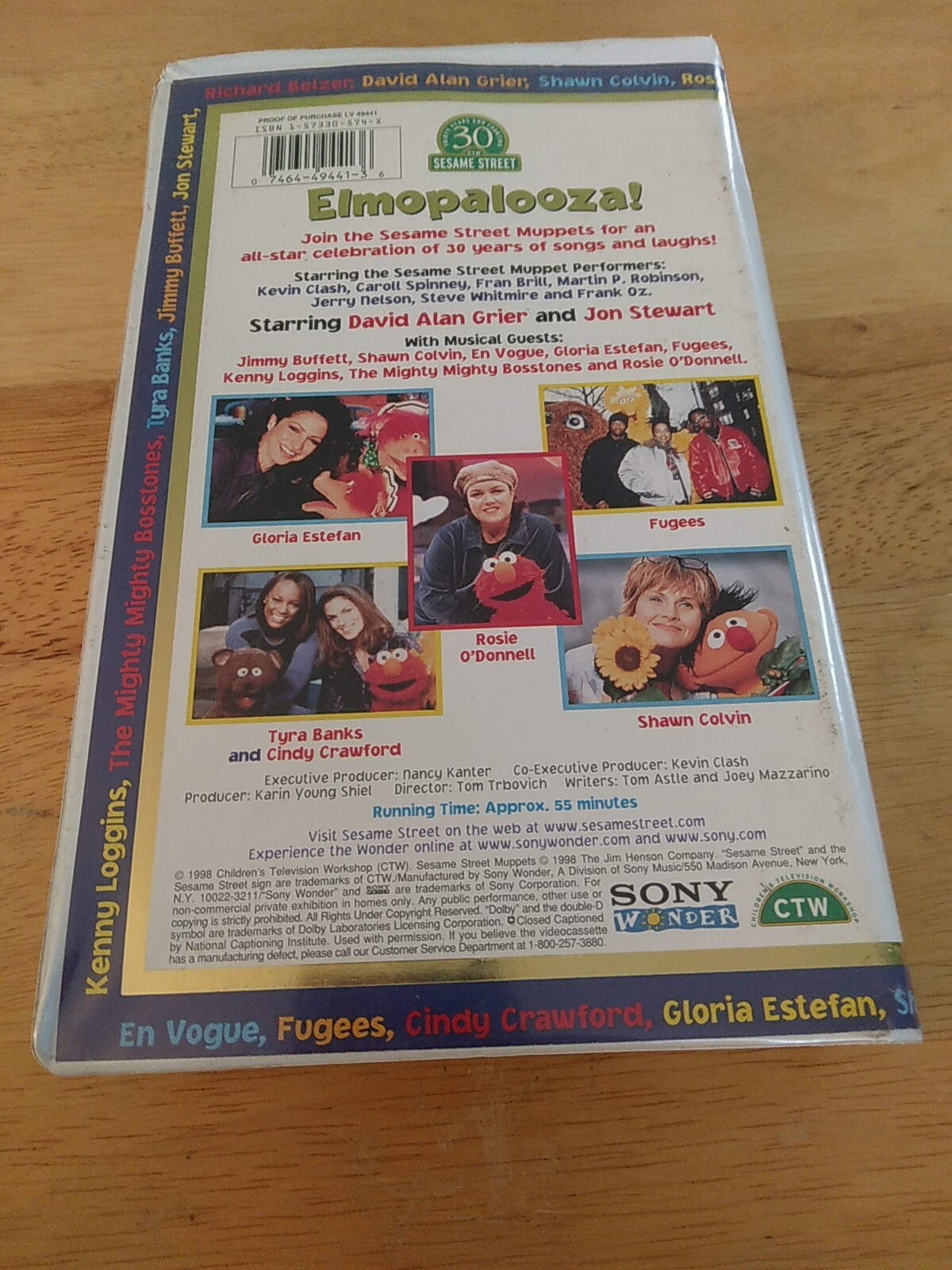 Sesame Street - Elmopalooza (VHS, 1998) Clamshell 74644944136| eBay