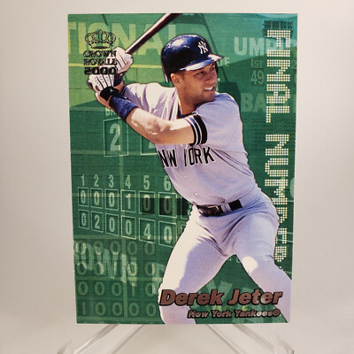 2000 Crown Royale Final Numbers #17 Derek Jeter - Yankees | eBay