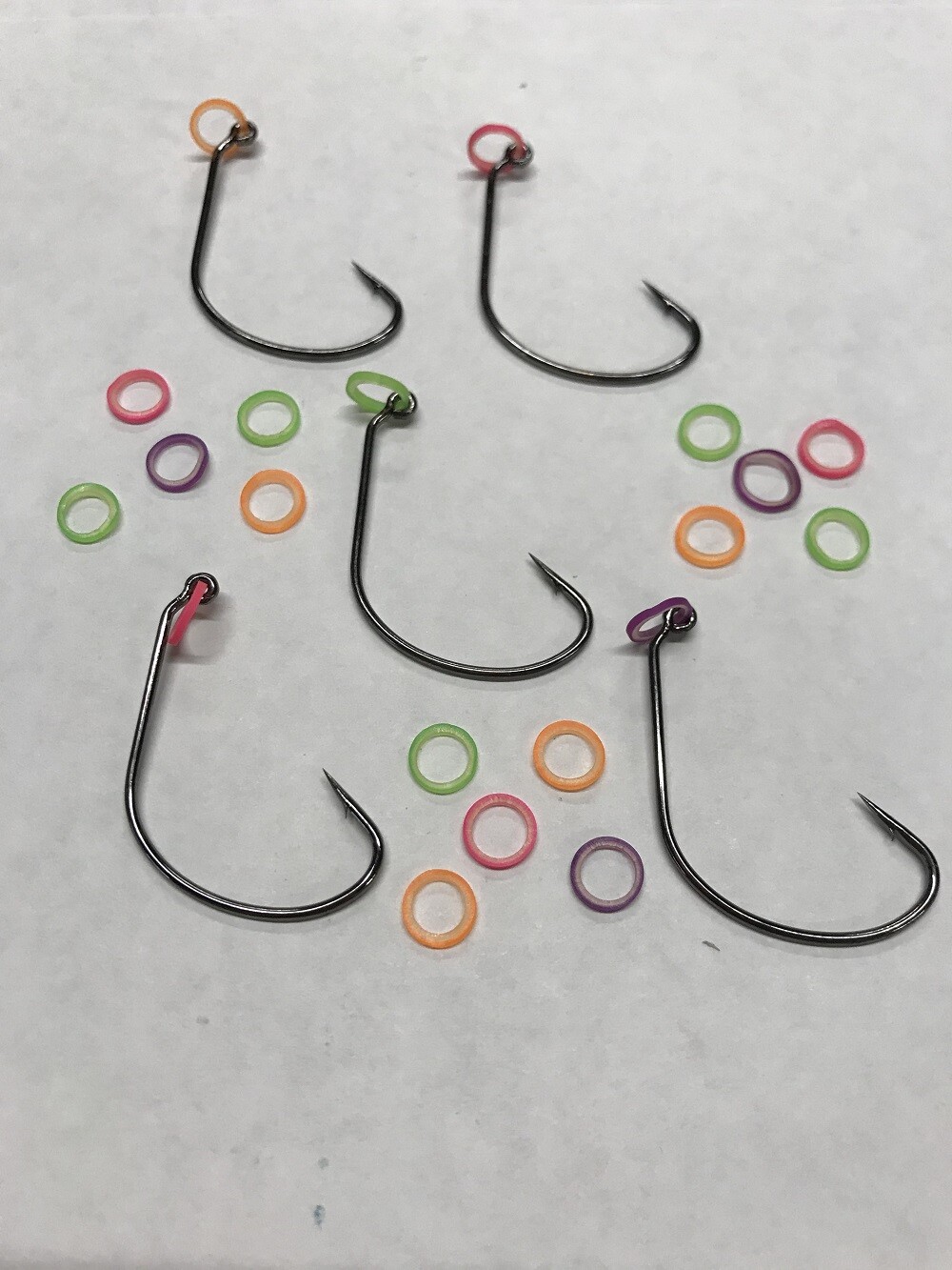 5 PK Weedless Senko Hook Sz 1 Upgraded Black Nickle Wacky Senko Rig | eBay