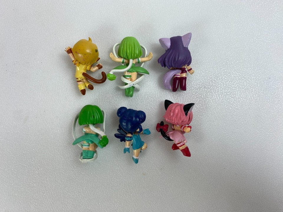 Tokyo Mew Mew Vintage Chibi Keychain Figure Lot Set Of 6 Keychains ...