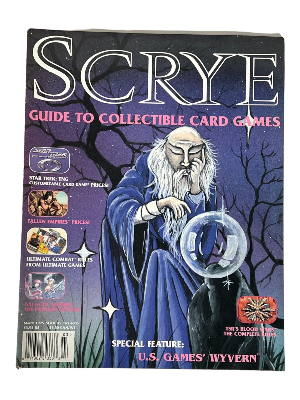 Scrye: Guide to Collectible Card Games Magazine # 5 (March 1995) | eBay