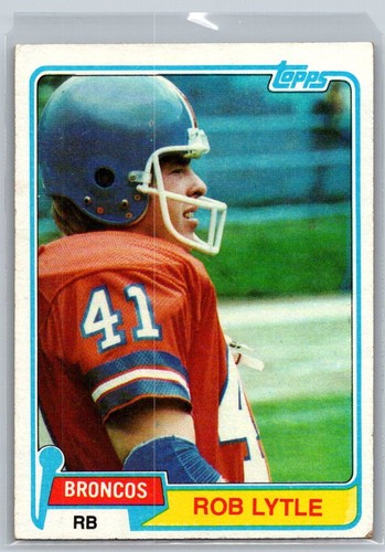 1981 Topps #464 Rob Lytle Near mint or better | eBay