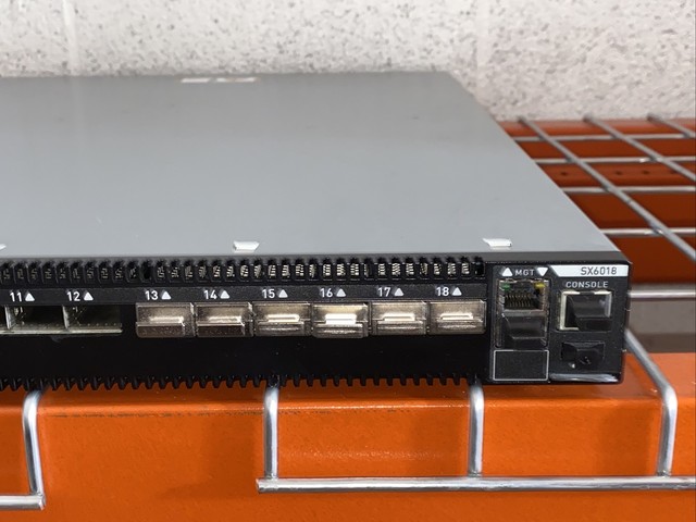 Mellanox SX6018 18 Port InfiniBand VPI Switch EMC (100-886-230-02) for ...