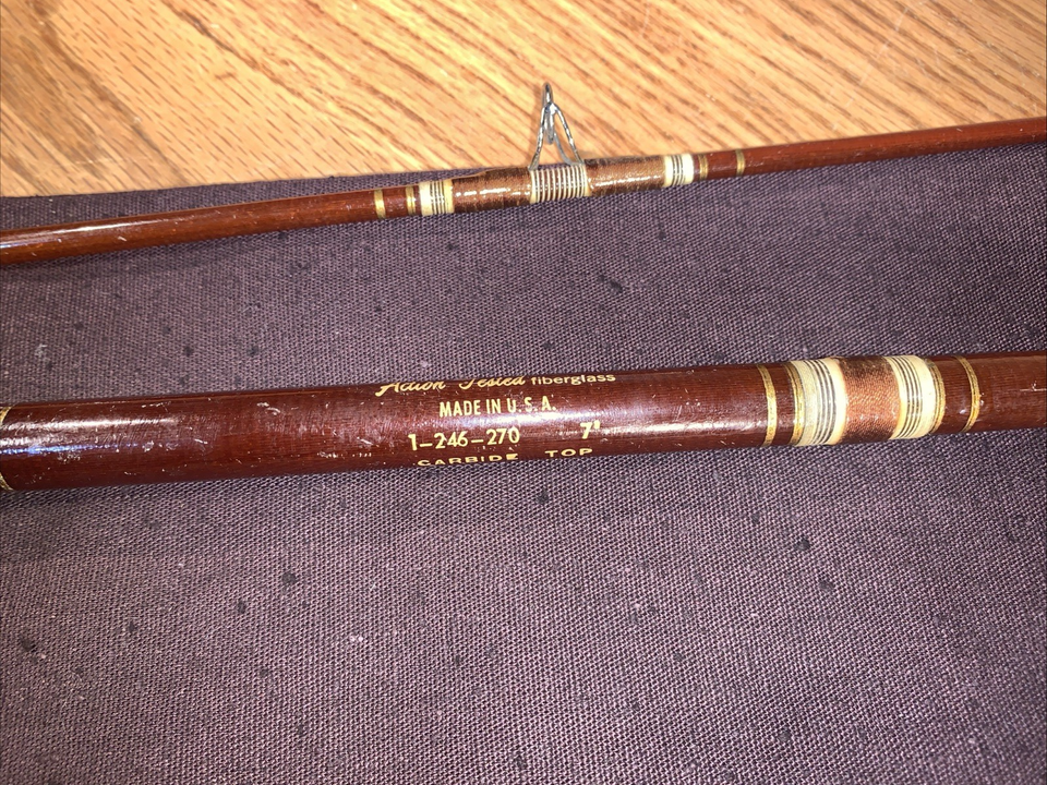 Gladding South Bend Classic lV Fiberglass Fishing Rod 1-246-270 Carbide ...