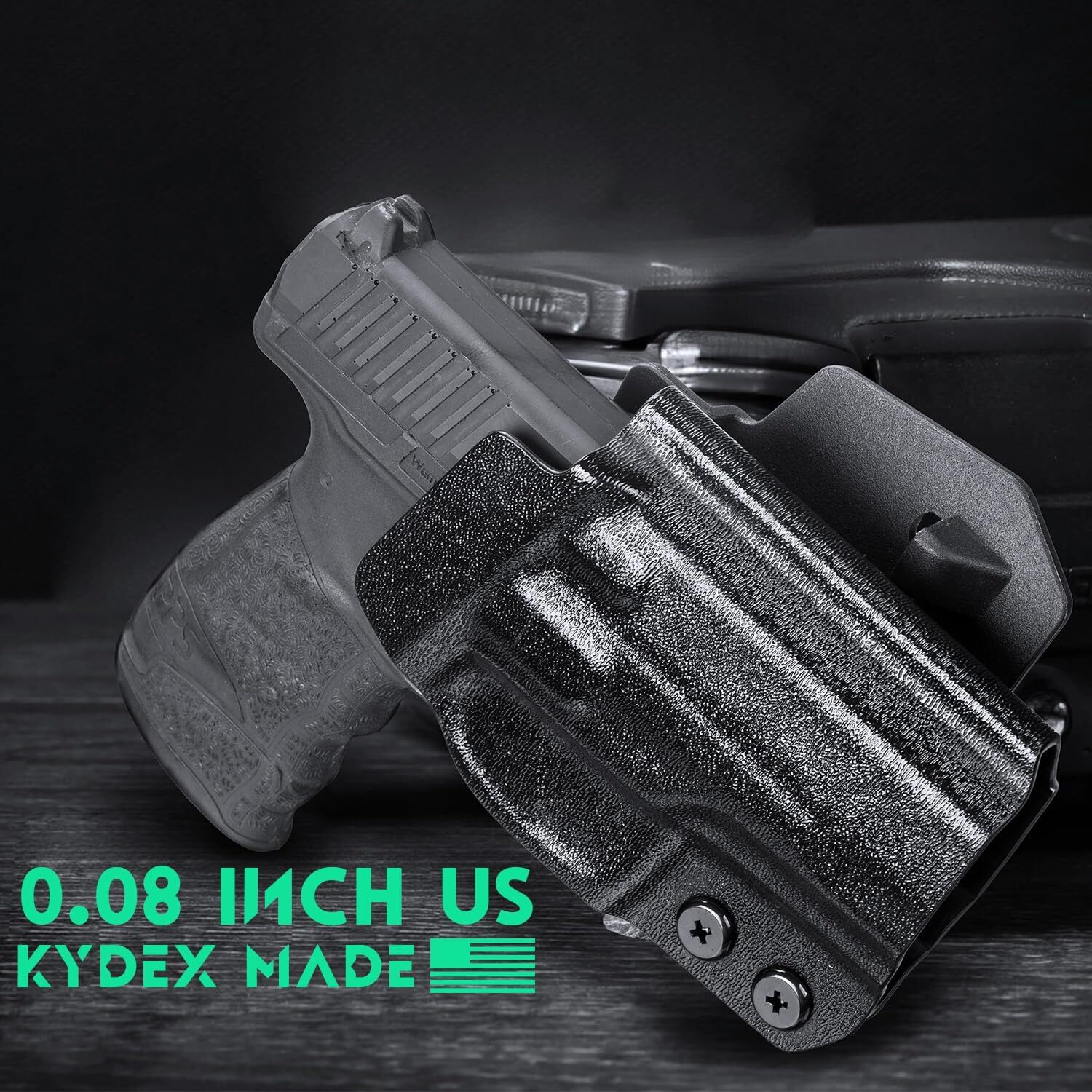 Walther PPS M2 OWB Holster Kydex Made Optics Cut:Walther PPS M2 Pistol ...