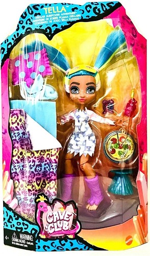 Mattel Cave Club Tella Stellar Sleepover Adventure 10 Inch Doll With ...