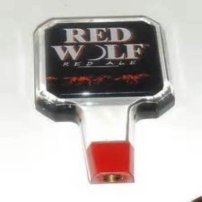 Lot of 30 ~ ~ ~ New Red Wolf Lager Bar Tap Handles | eBay
