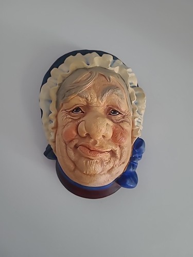 Vintage Sairy Gamp Bossons / Legend Products Chalkware Head Mask | eBay
