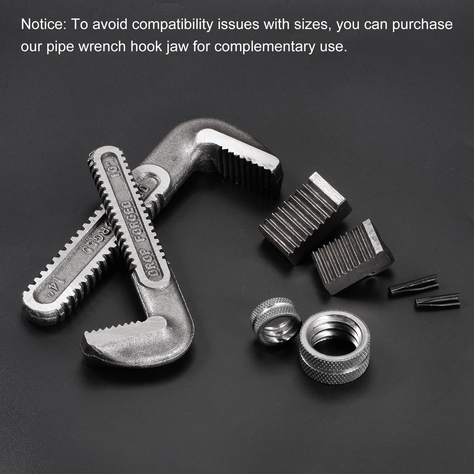 Pipe Wrench Nut 18" Plumbing Wrench Replacement Knurl Nut Carbon Steel | eBay