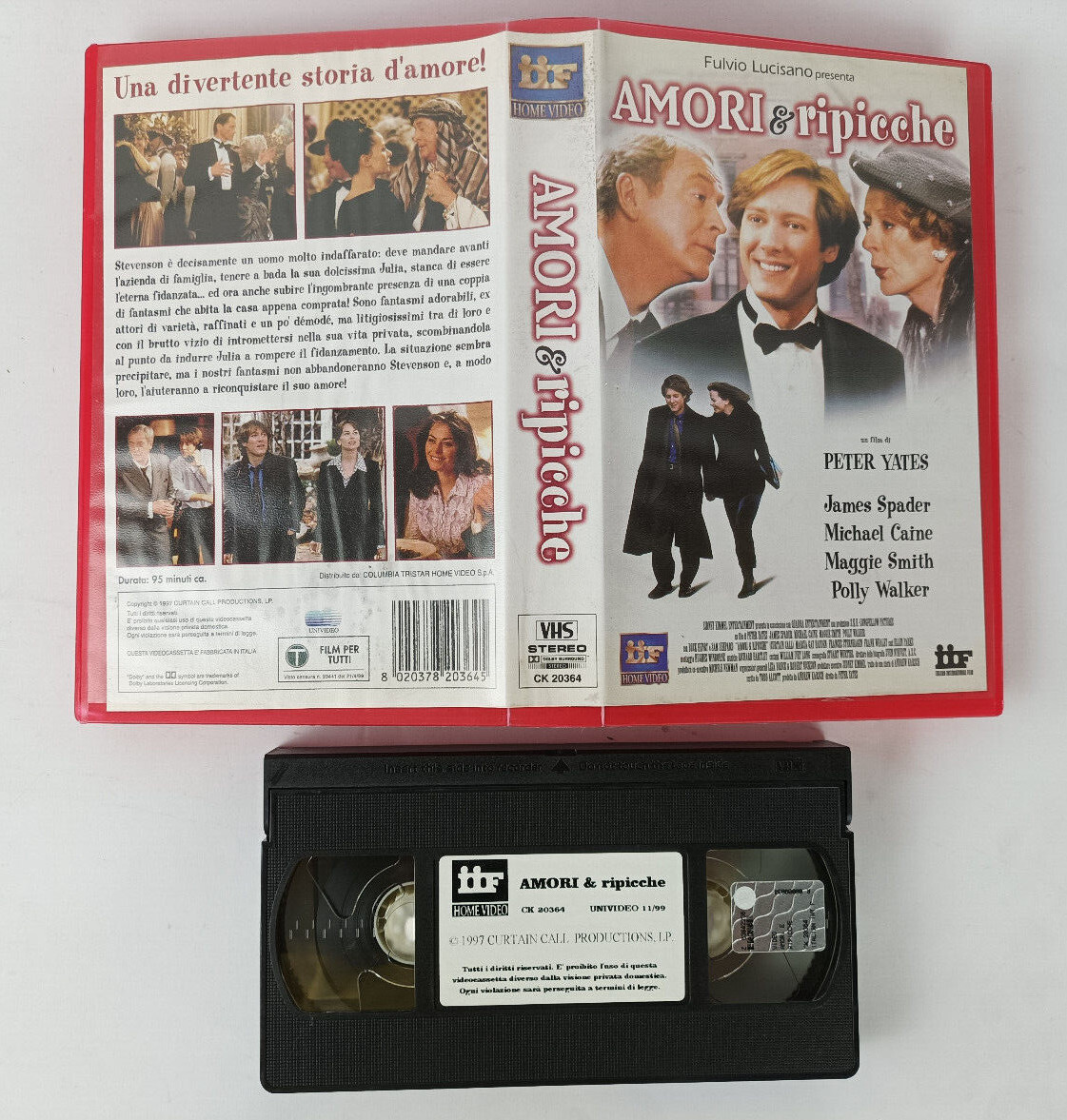Amore And Ripicche 1997 VHS Italian James Spader Michael Caine Smith ...