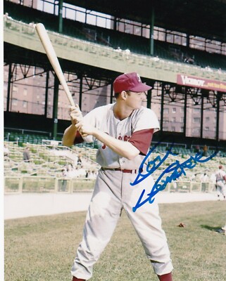 DON DEMETER PHILADELPHIA PHILLIES ACTION SIGNED 8x10 | eBay