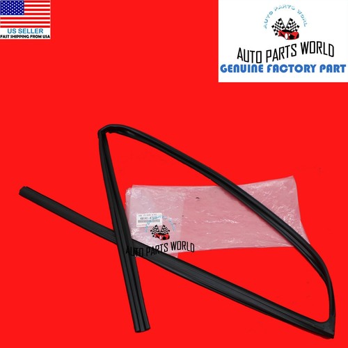GENUINE TOYOTA 04-09 PRIUS RIGHT PASSENGER DOOR GLASS RUN CHANNEL 68141 ...