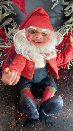 Arne Hasle Askim Norge Nordic Christmas Folklore Nisse Elf Gnome Doll ...