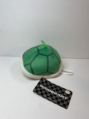 NWT Mario Kart Nintendo Official Green Shell Hanging Plush Rearview ...
