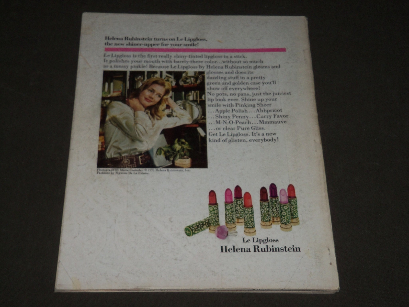 1971 SEPTEMBER COSMOPOLITAN MAGAZINE- SHARON FARRELL COVER BY SCAVULLO ...