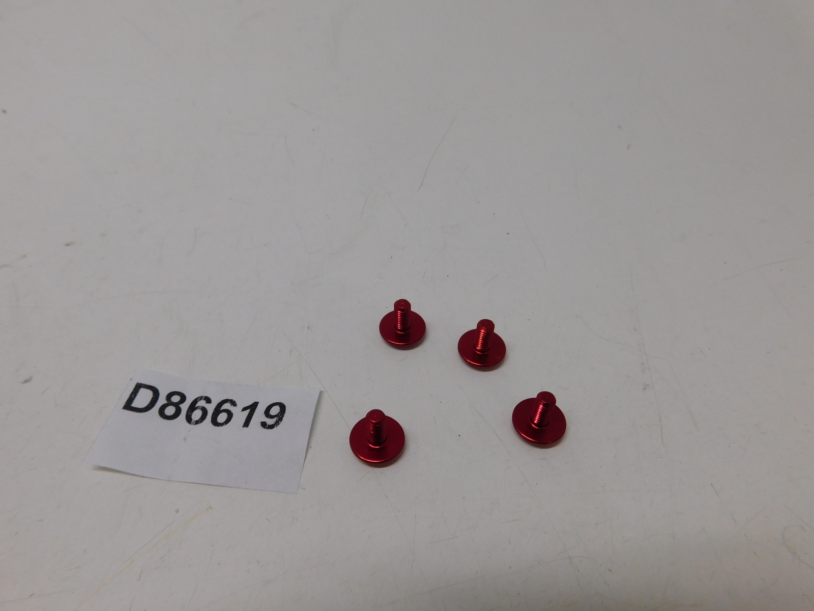 6 Pieces Screw ergal Head Cylindrical Allen Red Allen Pan Head Screw IN ...